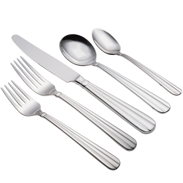 Acopa Harmony 18/8 Stainless Steel Flatware Set | Sample Tableware