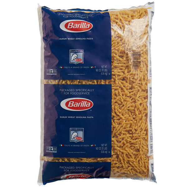 Barilla Gemelli Pasta - 20 lb. | WebstaurantStore