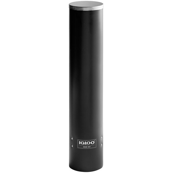 Igloo 8242 Black Plastic 4 oz. Cup Dispenser for 3, 5, and 10 Gallon ...
