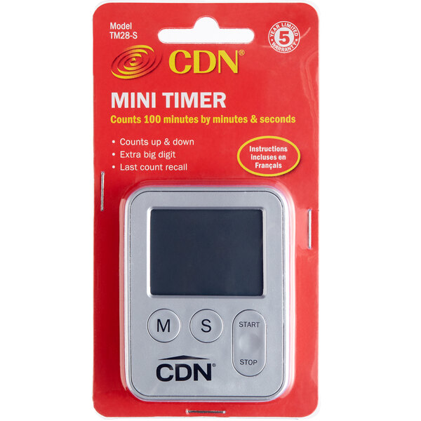 CDN Mini Digital Timer (TM28-S) - Buy at WebstaurantStore