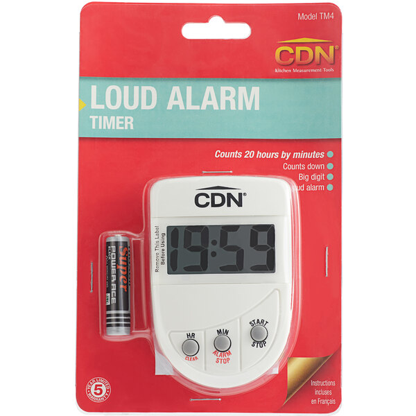 CDN TM4 Digital 20 Hour Kitchen Timer