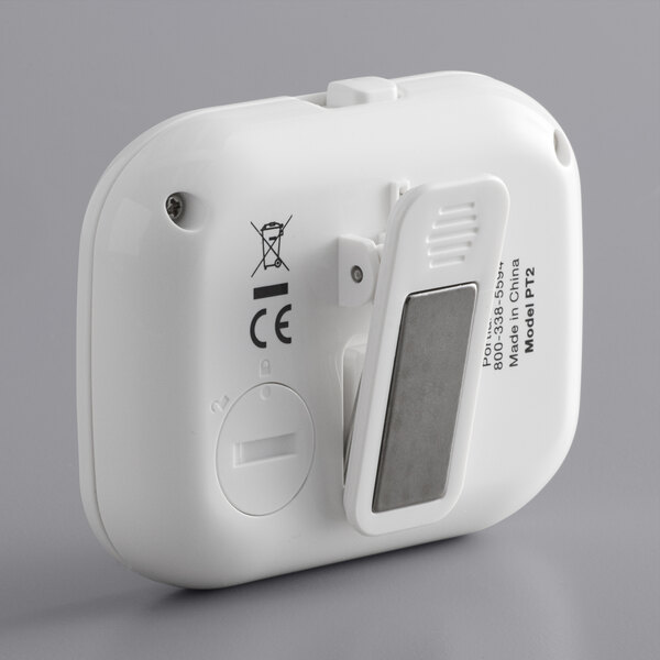 CDN PT2 Digital 4 Channel 100 Hour Kitchen Timer with Clock