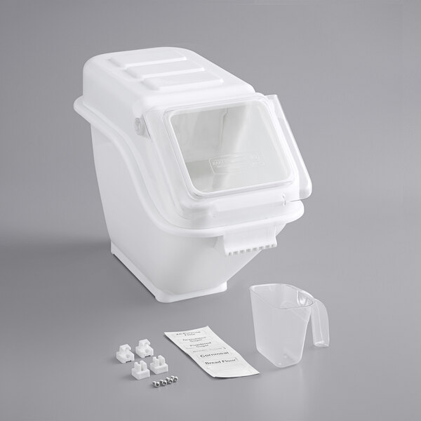 Baker's Lane 6.3 Gallon / 100 Cup Clip-In Shelf Ingredient Bin with ...