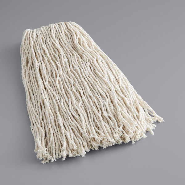 Rubbermaid FGF51800WH00 Dura Pro Blend 24 oz. White Wet Mop with 1 ...