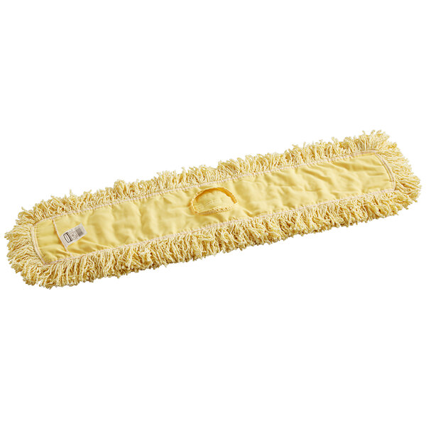 Rubbermaid FGJ15500YL00 Trapper Blend 36" Yellow Dust Mop