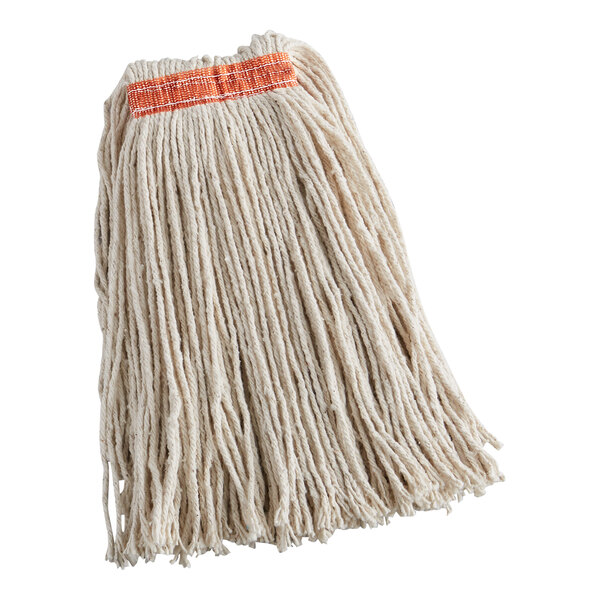 Rubbermaid Dura Pro FGF11600WH00 16 oz. #24 White Cotton Cut-End Wet ...