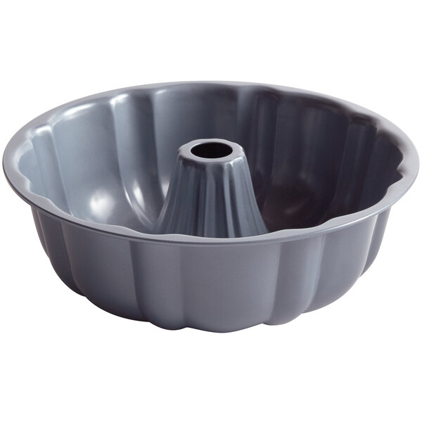 Fox Run 8 1/2" x 3 1/2" Non-Stick Carbon Steel Fluted Bundt Cake Pan ...