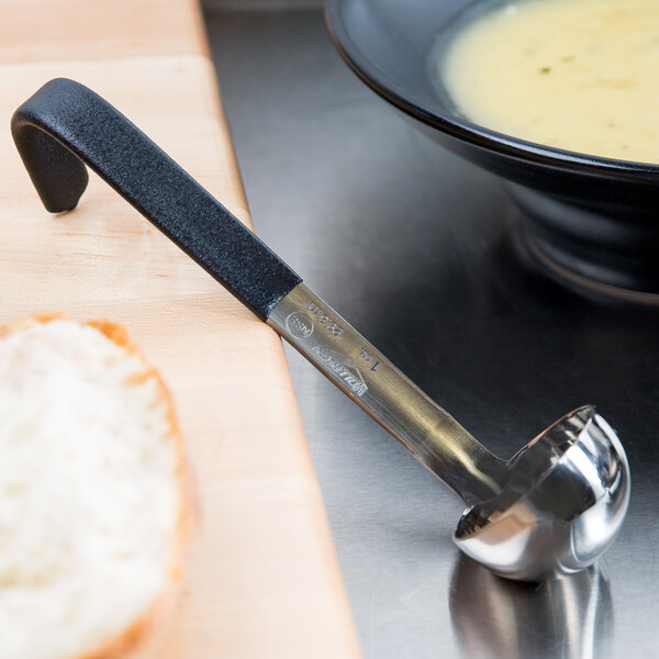 Vollrath 4970120 Jacob's Pride 1 oz. One-Piece Stainless Steel Ladle ...
