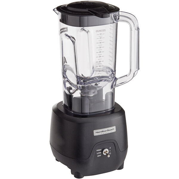 Hamilton Beach HBB908R 1 hp Bar Blender with 2 Speeds and 44 oz ...