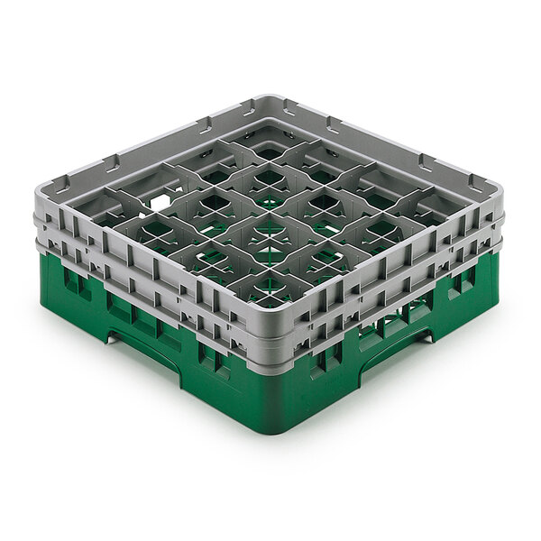 Cambro 16S958-119 Camrack Customizable 10 1/8" High Customizable Green ...