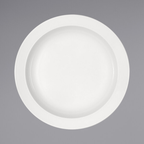 Bauscher by BauscherHepp 110122 B1100 8 7/16" Bright White Round ...
