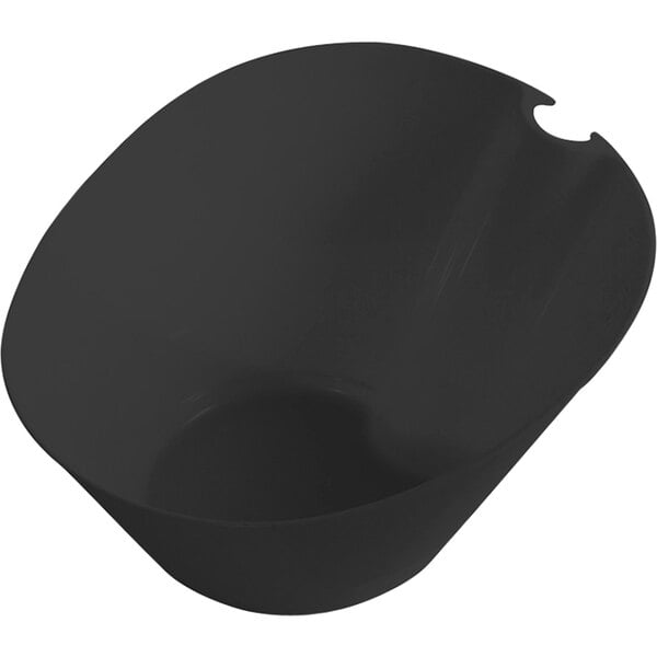 Fineline SE1017.BK SelfEco 4 oz. Black Compostable PLA Sloped Bowl with ...