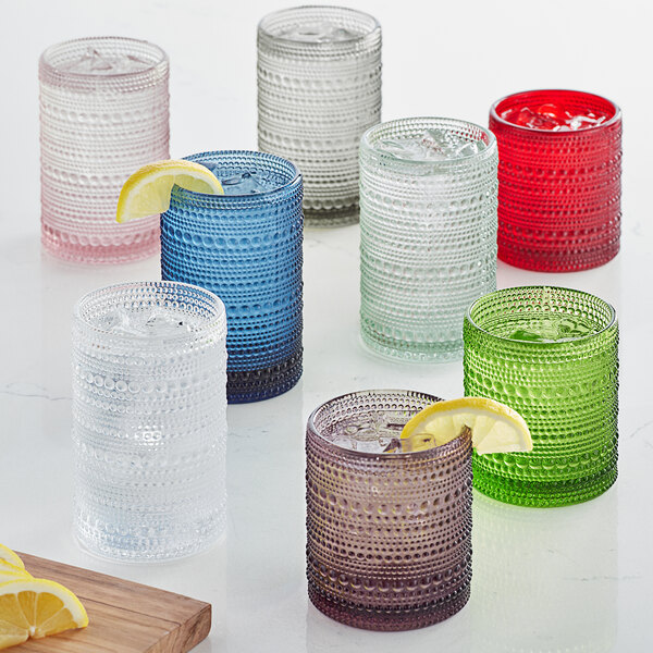 Fortessa Jupiter 13 oz. Smoke Gray Beverage Glass - 24/Case