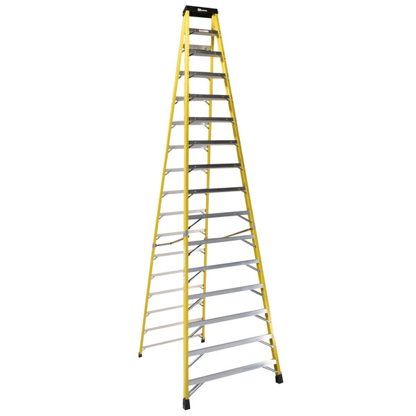 Bauer Corporation 35016 350 Series Type 1A 16' Safety Yellow Fiberglass ...