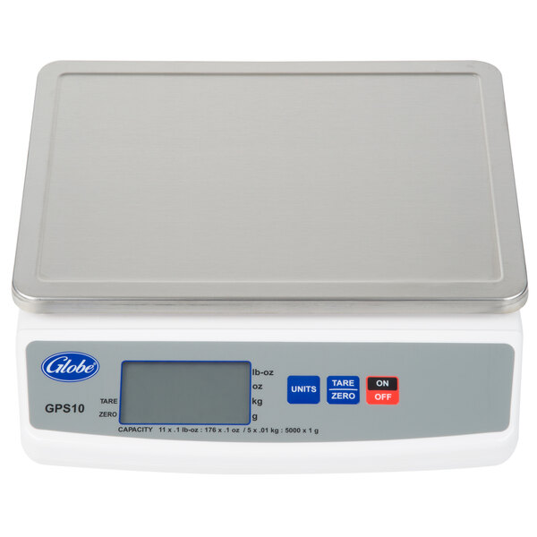 Globe Gps10 10 Lb Digital Portion Control Scale 3801