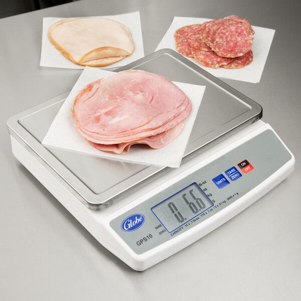 Globe Gps10 10 Lb Digital Portion Control Scale 8589