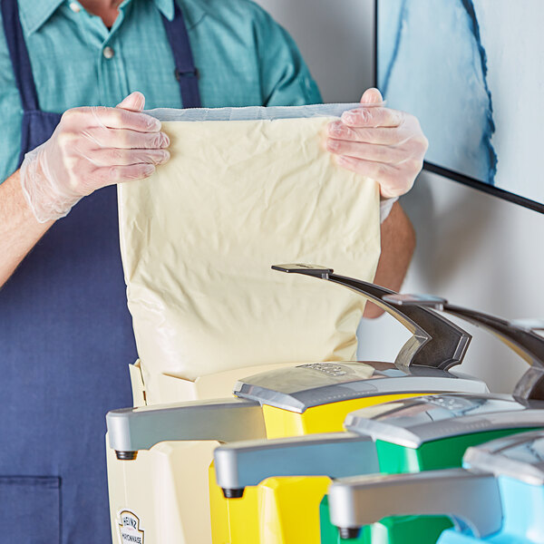 Heinz 1.5 Gallon Mayonnaise Dispenser Pouch with Fitment - 2/Case