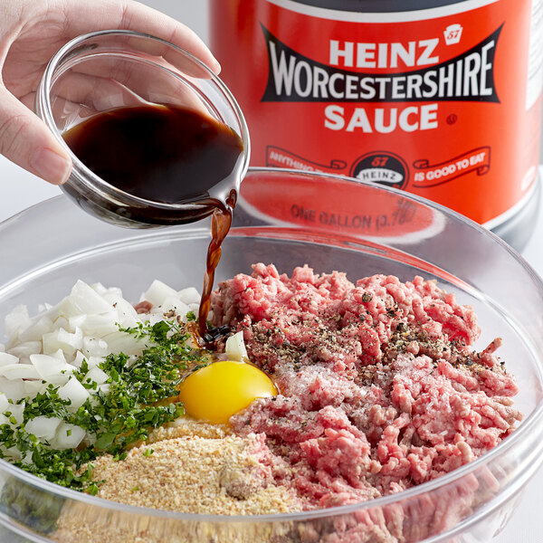 Heinz 1 Gallon Worcestershire Sauce - 4/Case