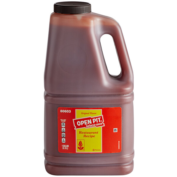 Open Pit 1 Gallon Original BBQ Sauce - 4/Case