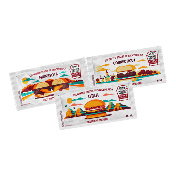 Heinz Simply Ketchup Packet 9 Grams - 1000/Case