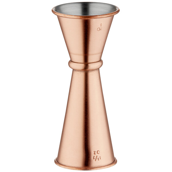 Choice 1 oz. & 1.5 oz. Copper Japanese Jigger