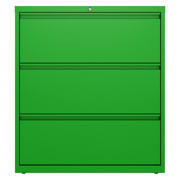 Hirsh Industries 24253 HL10000 Series Screamin' Green Three-Drawer ...