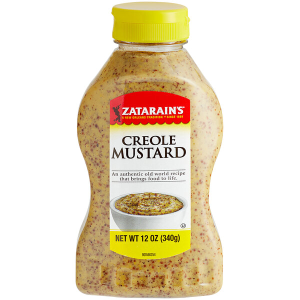 Zatarain's 12 oz. Creole Mustard - 12/Case