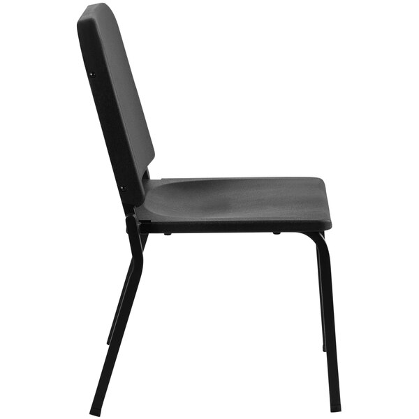 National Public Seating 8210-16 16" Black Melody Music Chair
