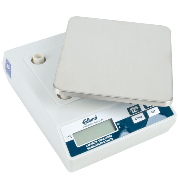 Edlund E-160 10 lb. Digital Scale with 5 7/8" x 6 3/4" Platform