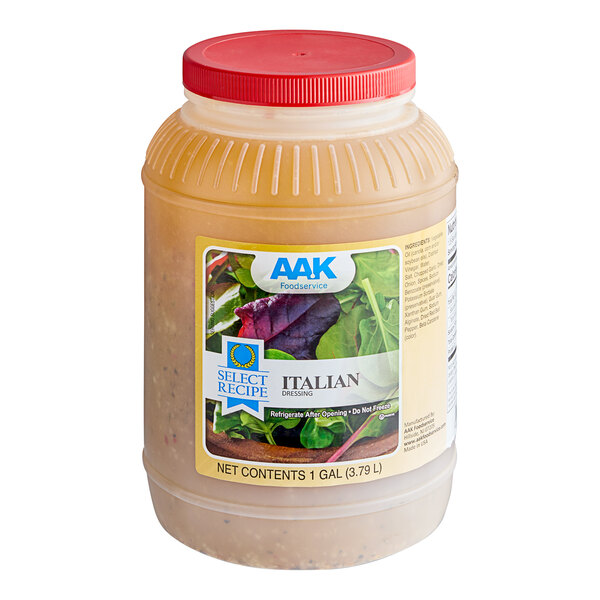 AAK Select Recipe Traditional Italian Dressing - (4) 1 Gallon ...