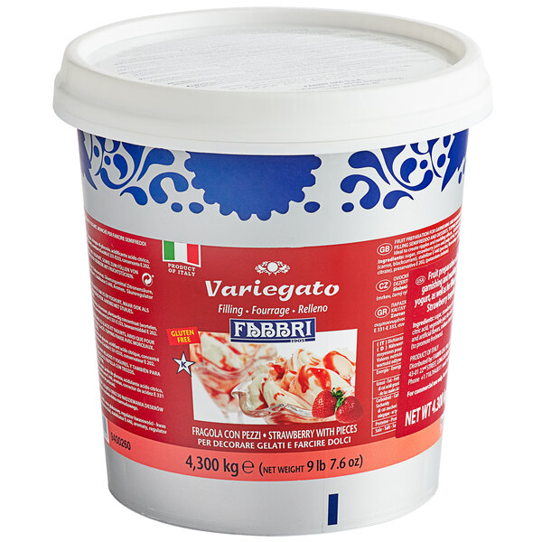 Fabbri 4.3 kg Strawberry Variegate / Marbling