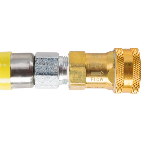 T&S HG-4D-48 Safe-T-Link 48" Quick Disconnect Gas Appliance Connector 3 ...