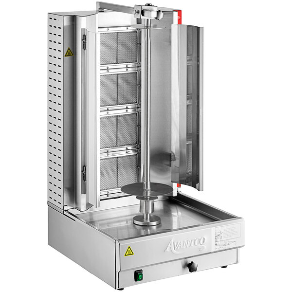 Avantco VB204 Gas Vertical Broiler - 100 lb. Capacity, 38,000 BTU