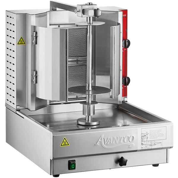 Avantco VB202 Gas Vertical Broiler - 45 lb. Capacity, 19,000 BTU