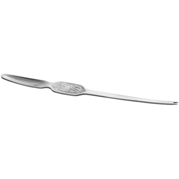 Choice 7 1/2" Stainless Steel Shellfish Fork - 4/Case