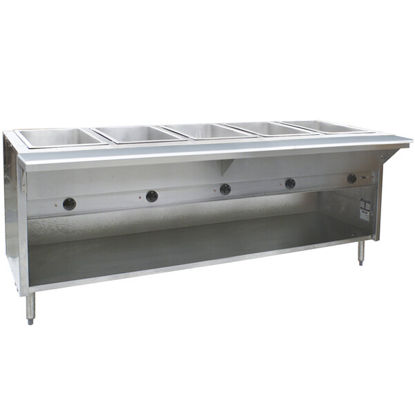 Eagle Group HT5OB Liquid Propane Steam Table with Enclosed Base 17,500 ...