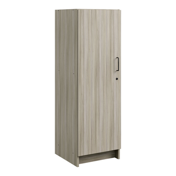Tot Mate TM2084A.S3322 Shadow Elm Single-Door Tall Laminate Cabinet ...