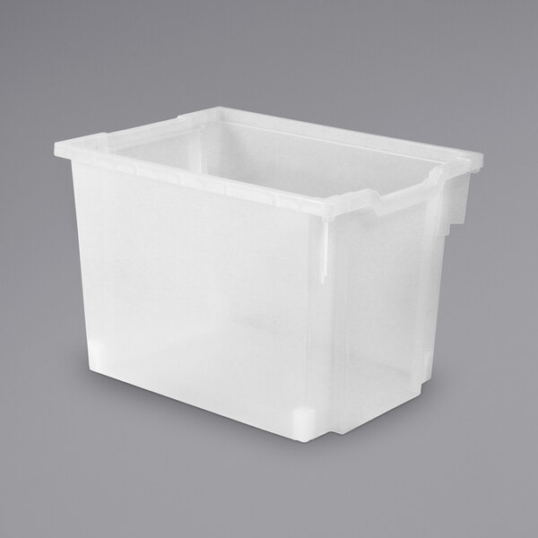 Tot Mate TM7523R.S0000 Large Translucent Bin - 16 3/4" x 12 1/2" x 12 ...