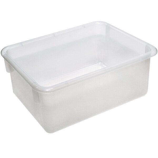Tot Mate TM7518R.S0000 Mini Translucent Bin - 11 1/4" x 7 3/4" x 5 1/8 ...