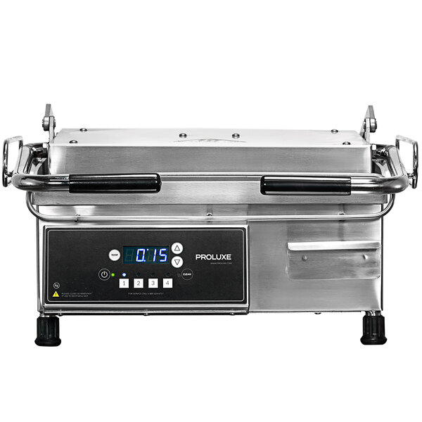 Proluxe Heavy-Duty Clamshell Grill: WebstaurantStore