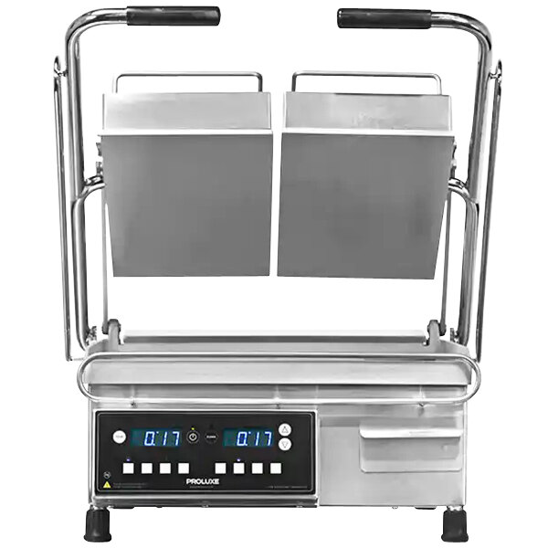 Proluxe SL1577A Vantage SL Heavy-Duty Split Lid Grill with Smooth ...