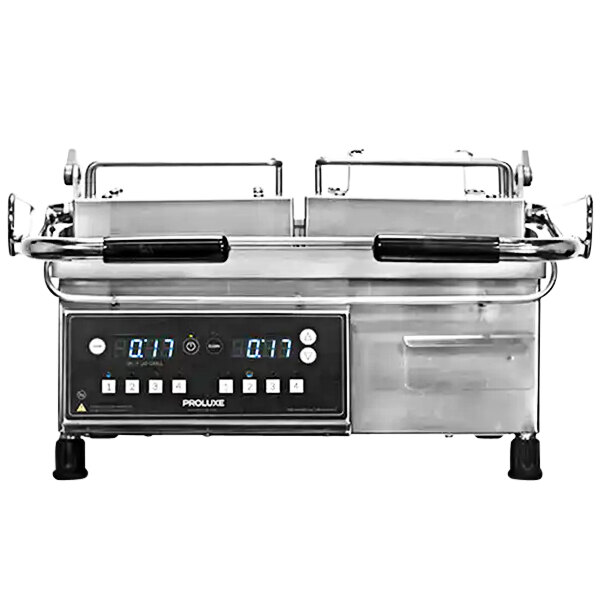 Proluxe SL1577A Vantage SL Heavy-Duty Split Lid Grill with Smooth ...