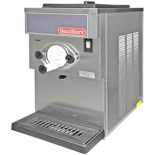 SaniServ 608 20 Qt. Air Cooled Countertop Shake Machine with 1 Hopper ...