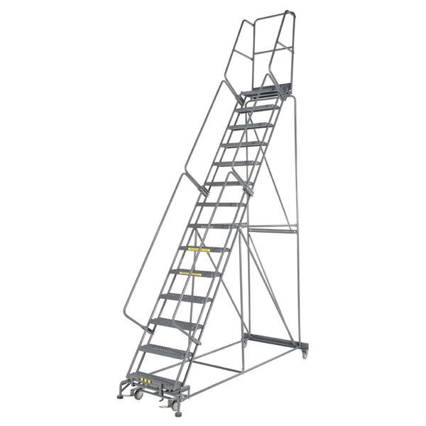 Ballymore 144014P M-2000 Series 14-Step Gray Steel Rolling Safety ...