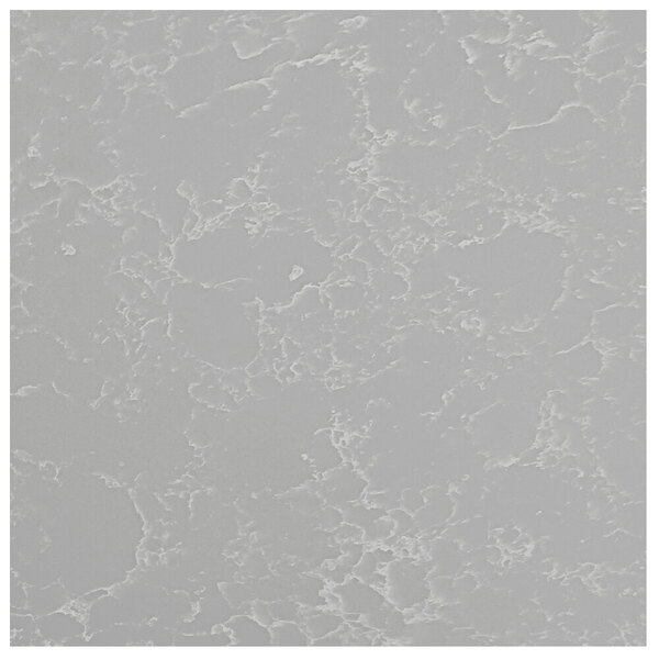 Art Marble Furniture Q415 30" x 30" Nebula Gray Quartz Tabletop