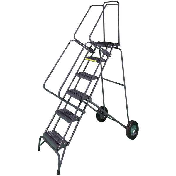 Ballymore FAWL-9 Fold & Store 9-Step Gray Steel Folding Rolling Safety ...