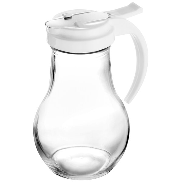 Vollrath Dripcut® Glass Syrup Dispenser (14 oz.)