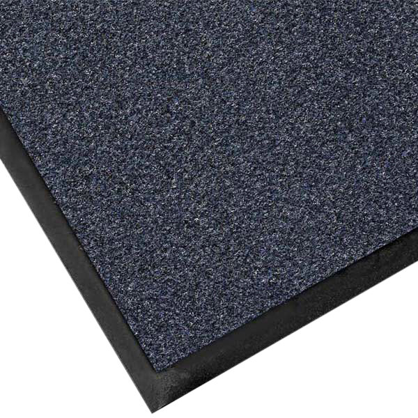 Lavex Plush Dilour 6' x 60' Blue Antimicrobial PET Fiber Indoor ...