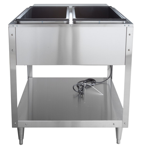 Vollrath 38002 ServeWell® Electric Two Pan Hot Food Table 120V - Sealed ...