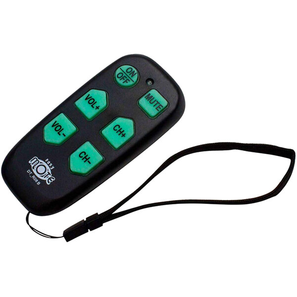 RCA DTR08B Black 6 Button Universal Remote Control